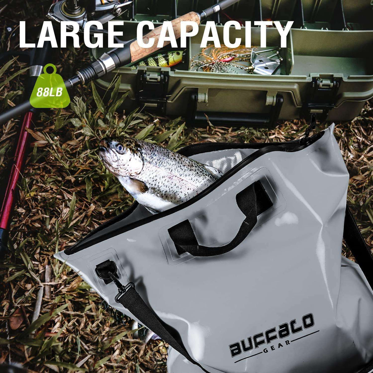 Buffalo Gear Fish Weigh In Bags With Removable Mesh Insert