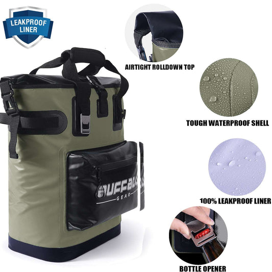 18L/30L Insulated Cooler Backpack for Picnic Beach Hiking – Buffalo Gear