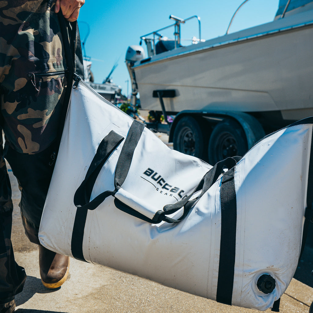 55L Insulated Fish Cooler Bag Flat Bottom | Buffalo gears.100% ...